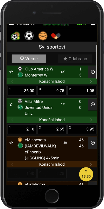 Soccer Aplikacija za Android & iOS ᐉ SoccerBet App [2021]